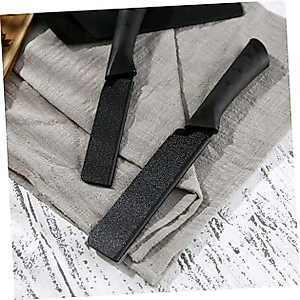 Cabilock 25 Pcs Blade Protection Jacket Cutter Sleeves Cutter Protector Sleeve Universal Guard Kitchen Guard Blade Protectors Cutter Safe Cover to Open Meat Cleaver Abs