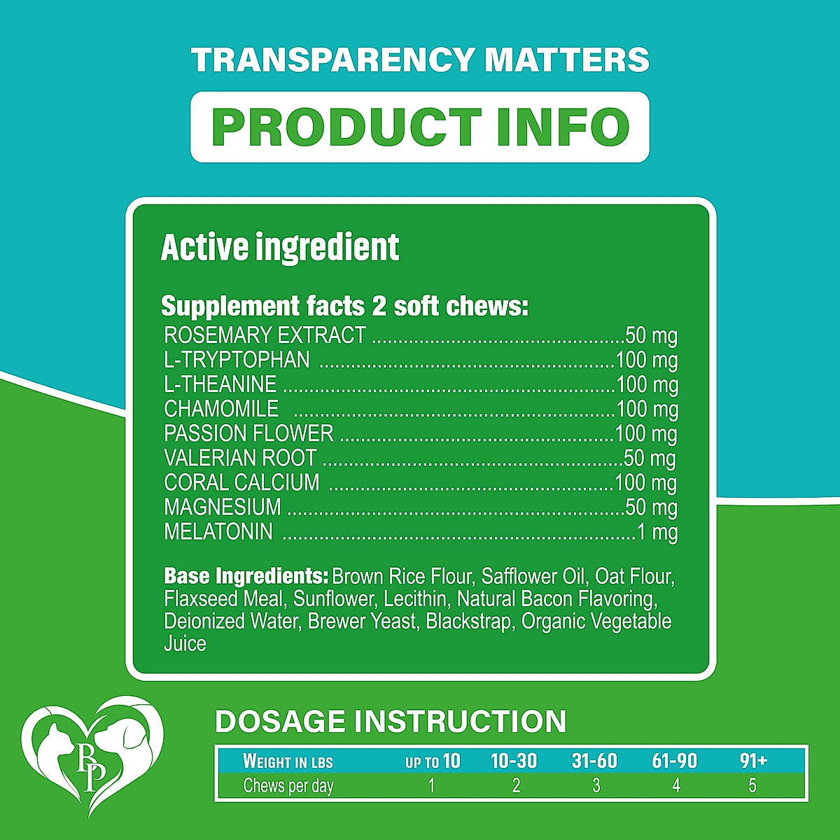 Hemp Calming Chews for Dogs & Puppy-Pet Separation Anxiety Relief Treats & Calm Aggressive Behavior - Melatonin Anti Stress Treatment Help with Thunder, Sleep Aid - Made in USA (Bacon (For Dogs))