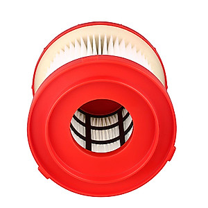 2 Pack Wet Dry Vacuum HEPA Filter Replacement 49-90-1900 Compatible with Milwaukee Cordless Vacuum - for Milwaukee Cordless M18 Vacuum 0780-20 0880-20