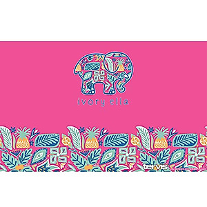 Tervis Triple Walled Ivory Ella Insulated Tumbler Cup Keeps Drinks Cold & Hot, 20oz - Stainless Steel, Tiki Tiki