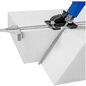 200W Electric Hot Knife Foam Cutter Tool with Blades 6" & 8" Straight Blades