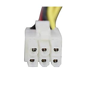 Yongjiangxia 6 Pin High Level Input Plug Wire Harness for Alpine Amp Amplifier ERA G320 EQ