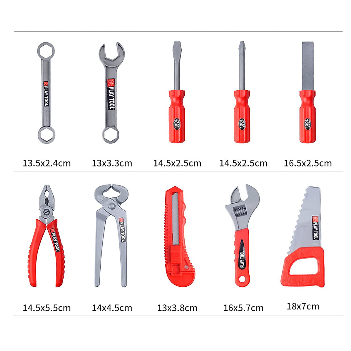 Kids Tool Set, 55 Pcs Kids Tool Set Pretend Play Kids Toys with Tool Box and Electronic Toy Drill, Toy Tools for Toddler Boys Girl Kid Child Ages 3+