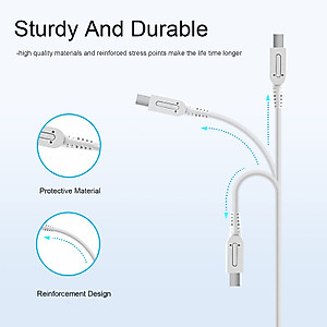 Toxaoii 3DS Charger, 3DS XL Power AC Adapter Compatible with Nintendo 3DS, 3DS XL, 2DS, 2DS XL, DSi, DSi XL, Home Travel Charger Wall Plug Power Adapter (100-240v)