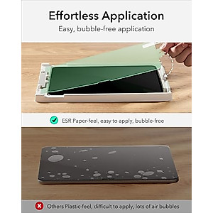 ESR 2 Pack Paperfeel Screen Protector Compatible with iPad 10th Generation (10.9 Inch, 2022), Write and Draw Like on Paper, Anti-Scratch, Thin and Responsive, Easy Application Tray