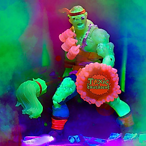 Super7 Toxic Crusader Ultimates: Radioactive Red Rage Toxie Action Figure,Multicolor