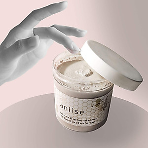 Aniise Honey & Almond Body Scrub Exfoliating for Men and Women - Soft and Smooth Skin, Hydrating, Vitamin, Acne, Nourishing, Exfoliating, Fight Acne 10 Oz