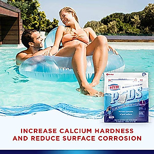 HTH 67153 Calcium Hardness Up Pods Balancer for Swimming Pools, 8 ct
