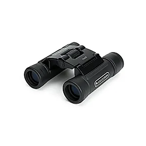 Celestron – UpClose G2 10x25 Binocular – Multi-coated Optics for Bird Watching, Wildlife, Scenery and Hunting – Roof Prism Binocular for Beginners – Includes Soft Carrying Case