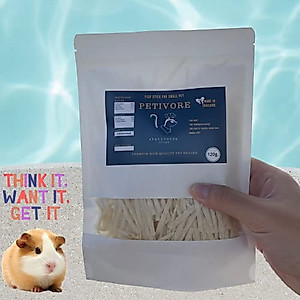 PETIVORE Premium Large Pack Fish Stick for Sugar Glider - Made with Real Fish - Hamster, Squirrel, Chinchillas, Marmoset, Small Exotic Animal Pet Treats, Snacks and Food (120g)
