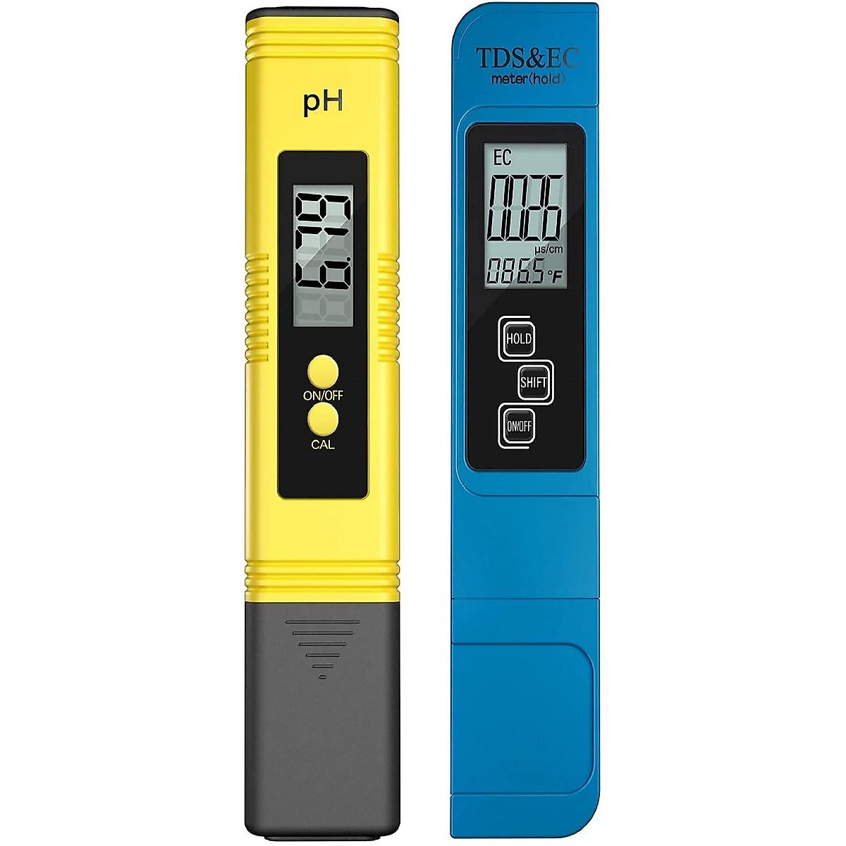 TSKF PH and TDS PPM Meter Pen Type Combo, Digital Water Tester 0.05ph High Accuracy pH Meter with 0-14 pH Measurement Range,± 2% Readout Accuracy 3-in-1 TDS&EC Meter Temperature Meter, UL Certified