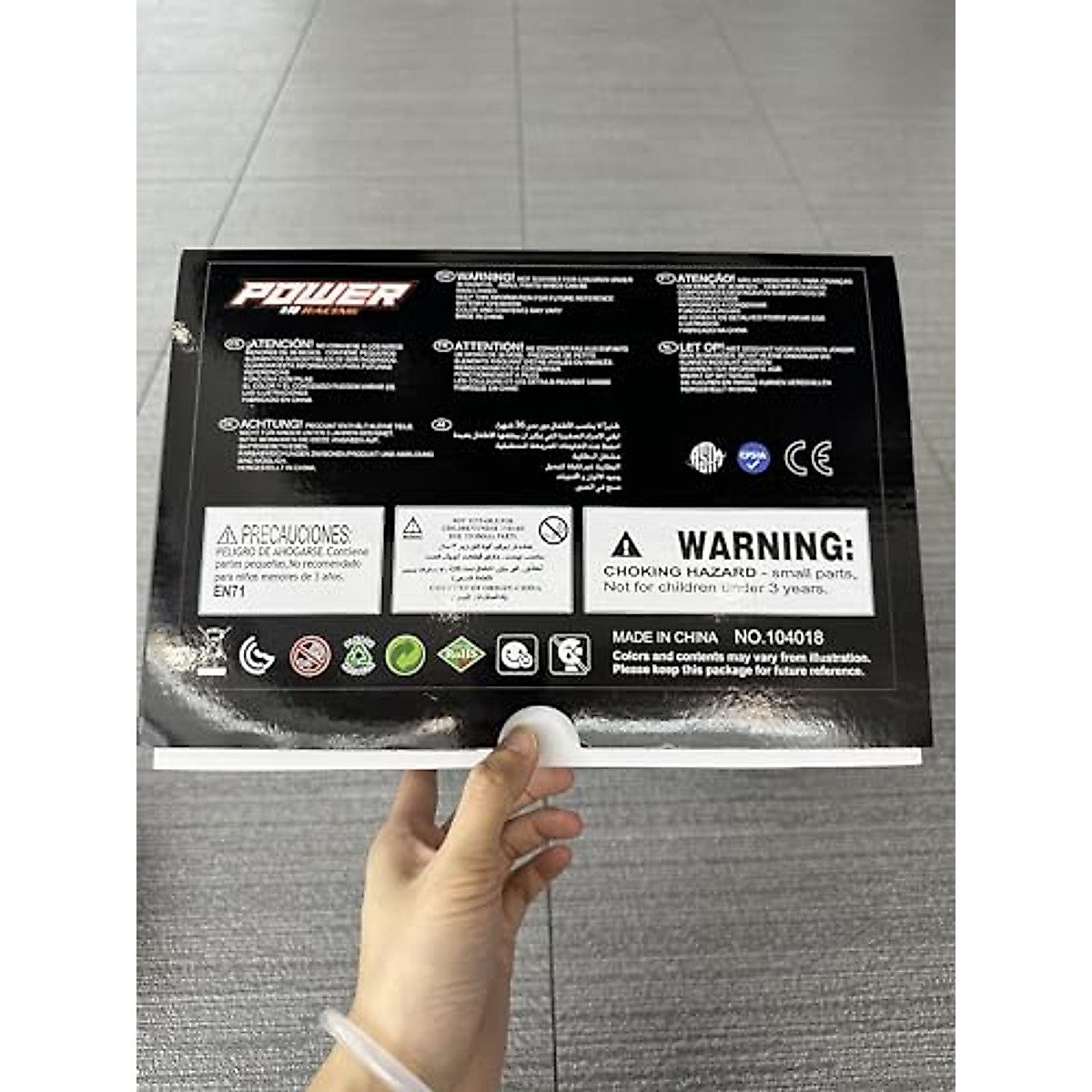 WLtoys 104018 1:10 2.4G Racing Remote Control Car 55KM/H 4WD Large Alloy Electric Remote Control Crawler Children's Toy (104018 1 * 2200mAh)