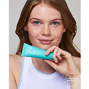 TULA Skin Care Face Filter Blurring and Moisturizing Primer - Luna, Evens the Appearance of Skin Tone & Redness, Hydrates & Improves Makeup Wear, 1fl oz