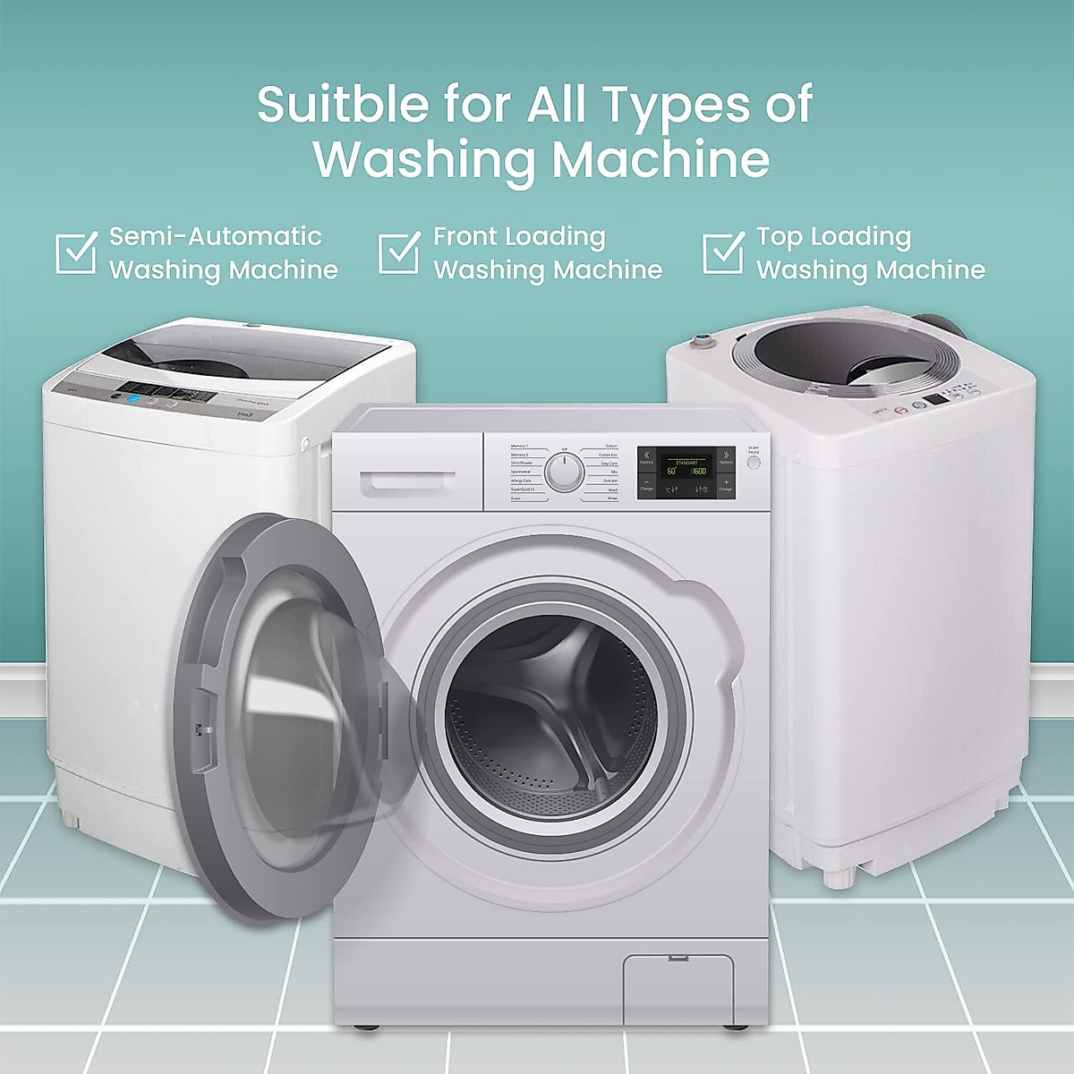 Maravello Washing Machine Cleaner Descaler(Lemon, 28 Count)