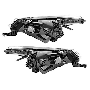 APA Replacement Headlight for 2008 2009 2010 2011 08 09 10 11 Ford Focus S SE SEL Model Pair with Passenger Right and Driver Left Side FO2503244 FO2502244