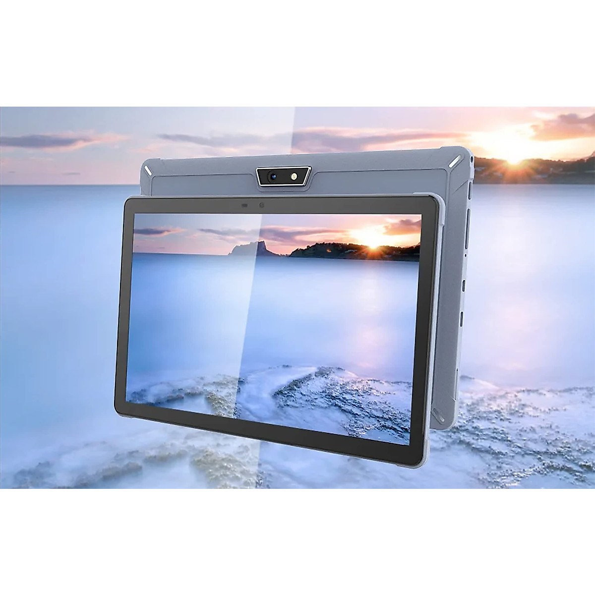 FATARUS Tablet 2023 Newest Android Tablet 10.4 inch, Octa-Core WiFi Tablet, 4GB RAM + 64GB ROM 128GB Expandable Storage, Large Touch-Screen Tablet, 5+13MP Dual Camera/Bluetooth/GPS/HD Display/Case