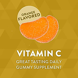 Nature’s Way Vitamin C Gummies, For Immune Health, 250 mg per Serving, Orange Flavored, 120 Gummies