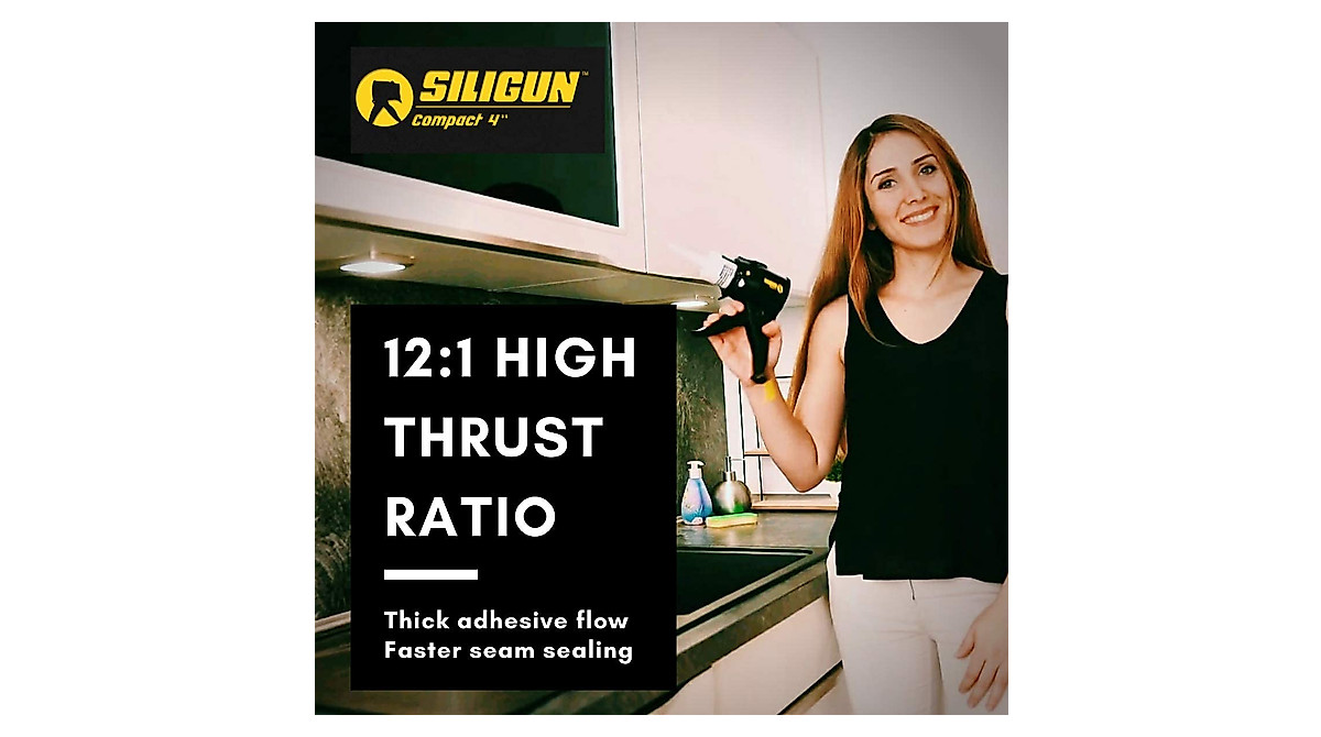 SILIGUN Caulking Gun - Lightweight Anti Drip Design