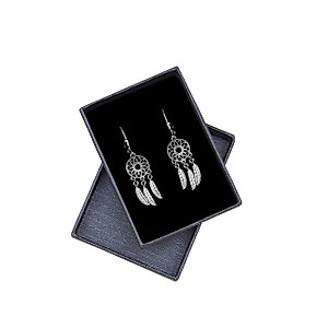 SOFIA MILANI - 925 Sterling Silver Earrings for Women - Dream Catcher Dangle Earrings - 20450