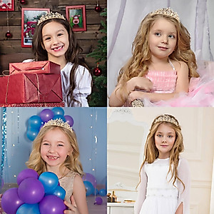 Aprince Crowns for Women Crystal Tiara Crown Princess Crowns Headband Tiaras for Women Girls Crown Wedding Tiara Headband Princess Crown Hair Accessories for Prom Birthday Costume Party