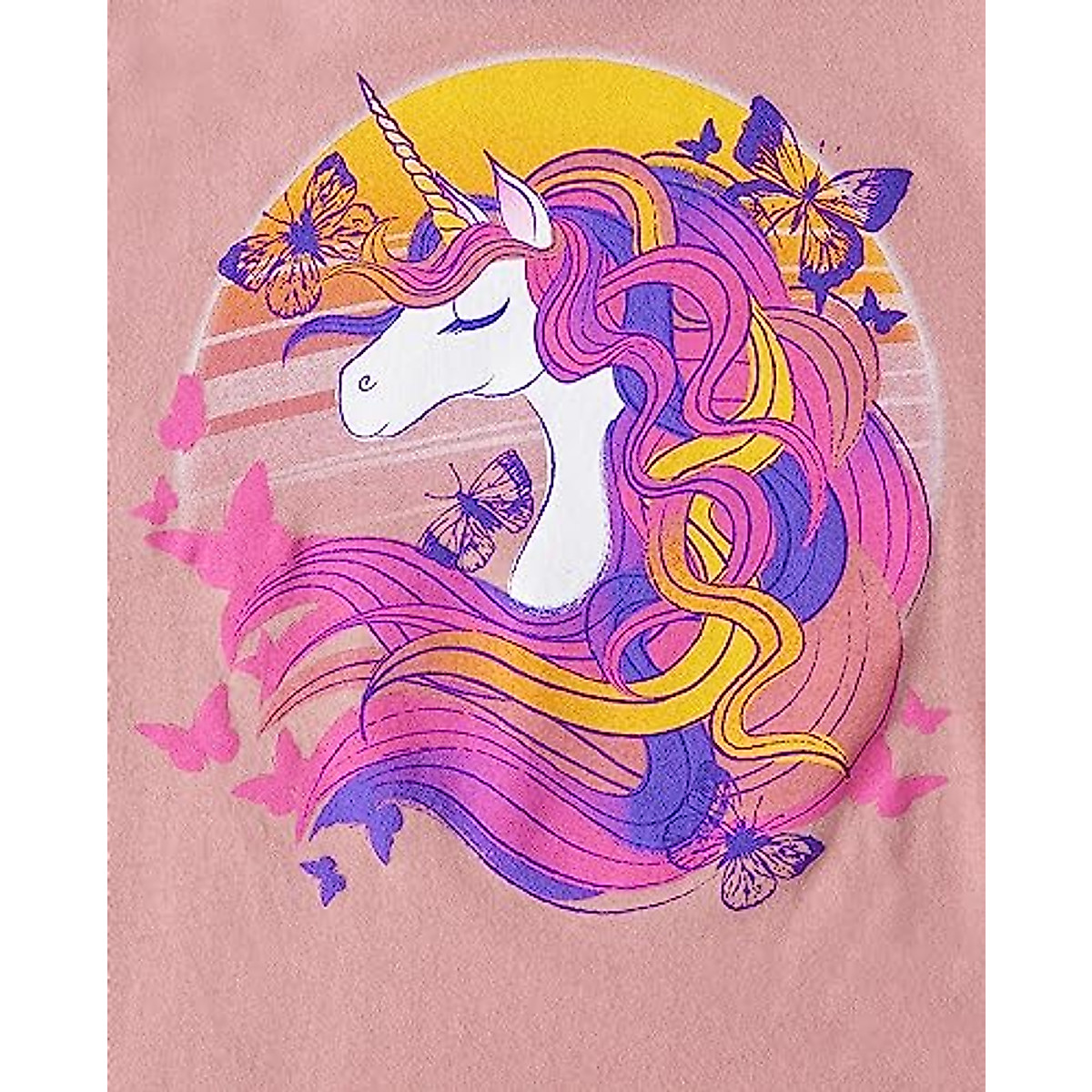 The Children's Place,Long Sleeve Animal Graphic T-Shirt,Tuscan Glow,Medium (7/8)