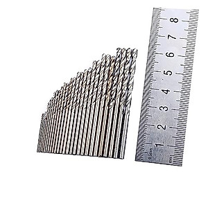 Drill Bit 28 Pcs Drill Bit Set Hss Drill Bits High Steel Drill Set End Mill Small Drill Straight Handle End Mill Bits Drill Bit HSS Drill Bits