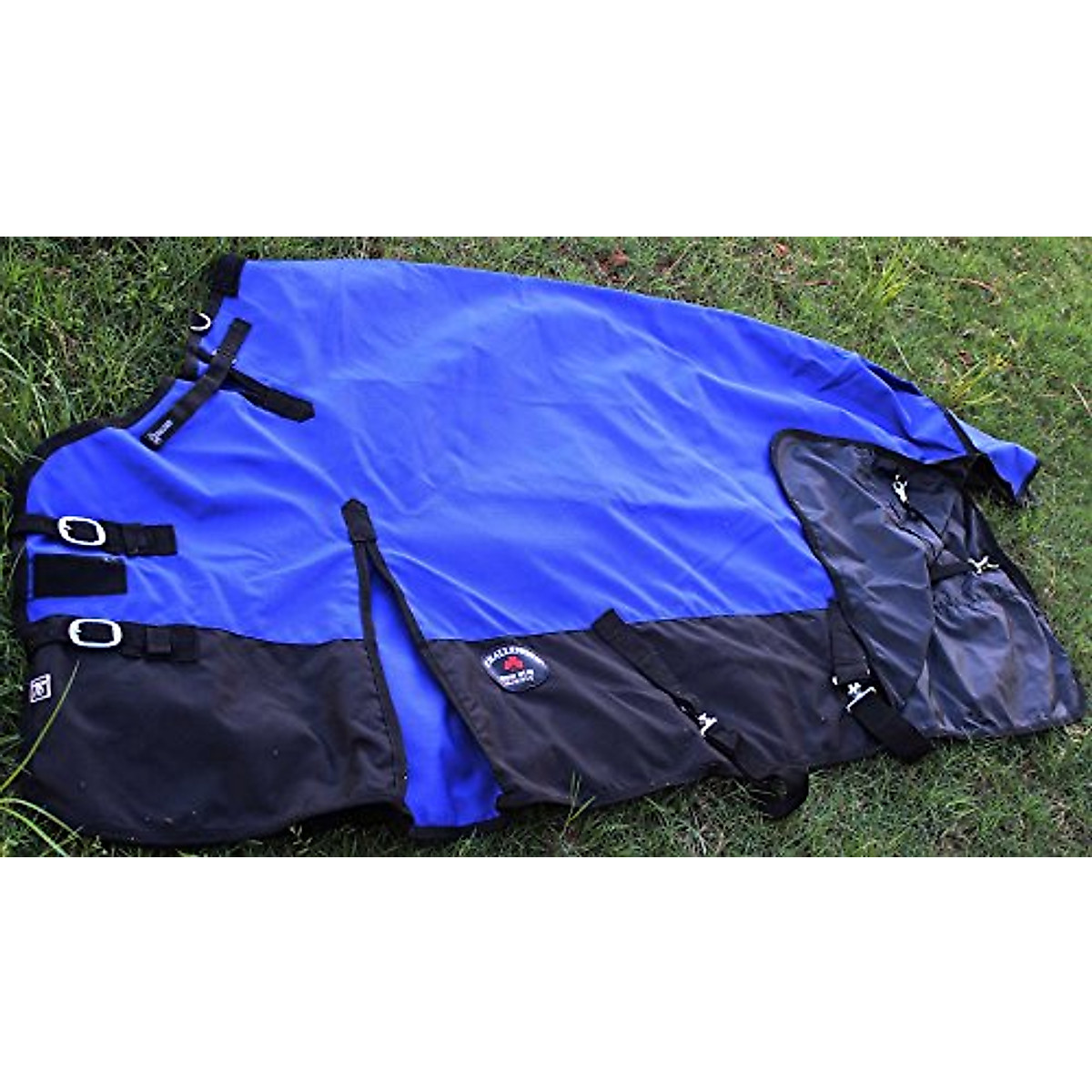 CHALLENGER 74" 1200D Turnout Rain Horse Sheet Light Winter Blanket Gusset 365G