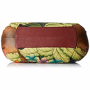 Anna by Anuschka womens 8064 Shoulder Handbag, Mediterranean Garden, One Size US