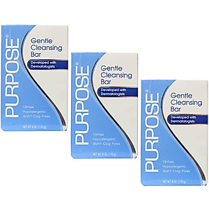 Purpose Gentle Cleansing Bar 6 Oz (Pack of 3)