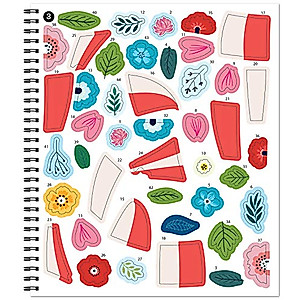 Brain Games - Sticker by Number: Garden Blooms