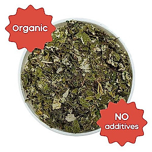 GuineaDad Organic Guinea Pig Herbal Treats - Guinea Pig Food with Convenient Packaging - Raspberry Leaf Flavor - 2-oz - Guinea Pig Treats Help with Bonding - High in Nutrition and Fiber - Large