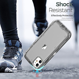 ORIbox Case Compatible with iPhone 11 , Heavy Duty Shockproof Anti-Fall Clear