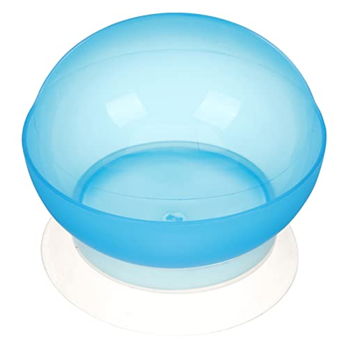 Scooper Bowl with Suction Cup Base Suction Bowl Spillproof Scoop Plate Round Scoop Dish Disabled Non‑Slip Tableware for Babies Disabled Patients Self-Feeding Aid