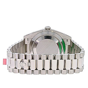 Rolex Day-Date 40 President White Gold Watch 228239 60th Anniversary Green Dial