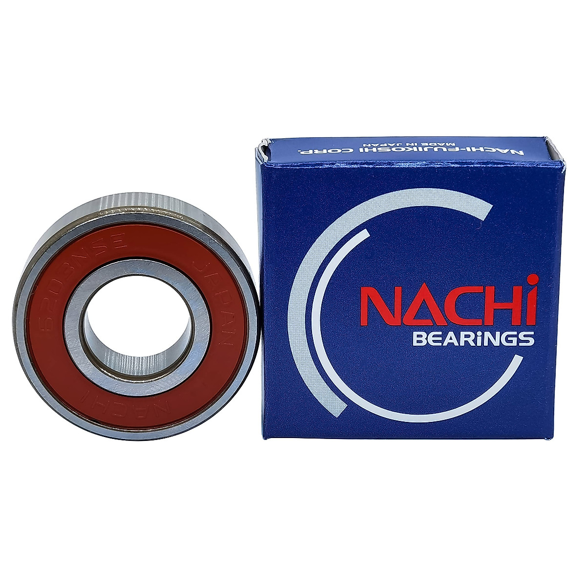 2PACK 6203-2NSE 6203-2RS Nachi Bearing 17x40x12 Sealed Japan Ball Bearings