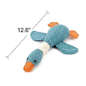 Vitscan Dog Toys for Aggressive Chewers Small Breeds and Squeaky Goose Pet Toys for Puppy Teething Chewing for Small and Medium Dogs, Puppy Toys for Indoor Outdoor Stress Relief