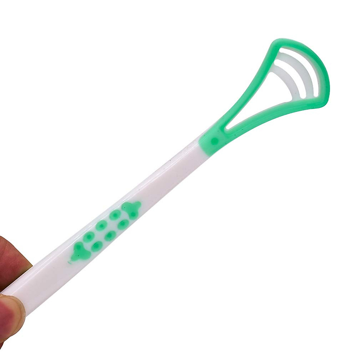 8 Pack Tongue Scraper,Plastic Tongue Cleaner for Reduce Bad Breath,Double-Sided Oral Care Tool