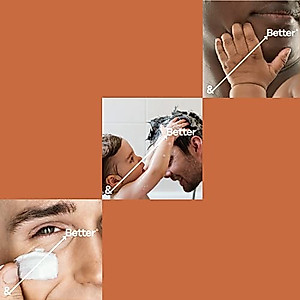 &Better Hair Body Face Skin Care Set for Men | Natural, Plastic Free | Handmade in Canada with Organic Shea Butter | Rich + Relaxing + Premium Scent | Gift for him to start a new routine