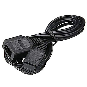 Youquan 5PCS 9 Pin Extension Cable for Sega Genesis 2/3 Megadrive 2 Controller