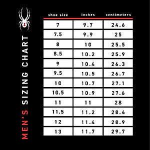 Spyder Men's Hiking Shoes, Black, 10