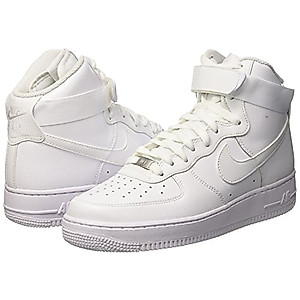 NIKE Men's Basketball Shoes, Blanc Cassé Blanco White White, 11