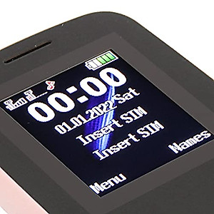 PUSOKEI 2G Cell Phones, Dual SIM Smartphone, Unlocked Phone Support Flashlight Camera Recording, 2G GSM Phone for The Elderly Parents, 2.4 Inch Screen, Big Buttons (Pink)