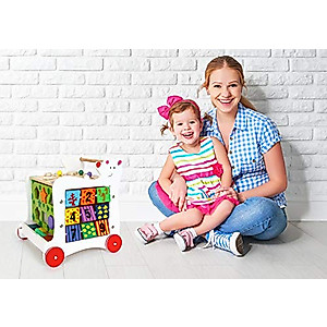 Small Foot Wooden Toys - Wooden Baby Bear Walker