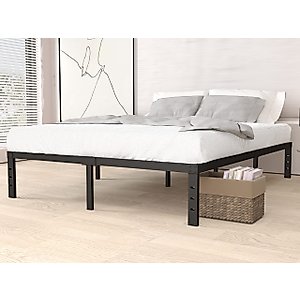 Goltriever 14 Inch California King Bed Frame Metal, Platform Bed Frame California King Size, Easy Assembly, Heavy Duty, No Box Spring Needed