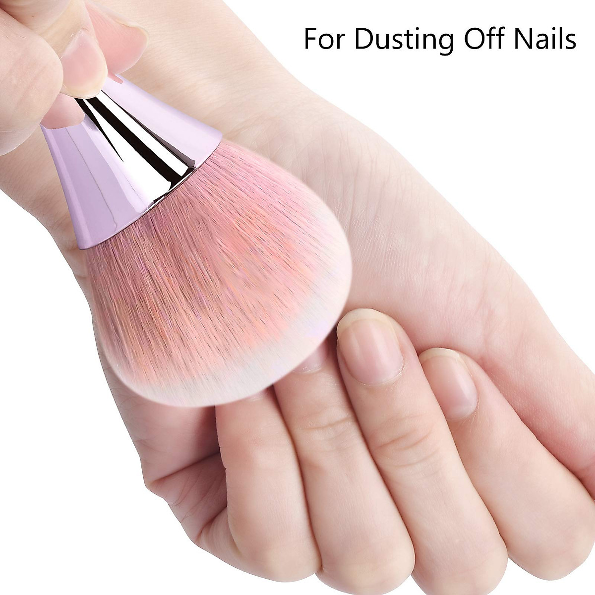 Large Powder Brush, Gomigle 2 Sizes Bronzer Brush, Blush Brush for makeup, Foundation Brush, Kabuki Brush, Professional Fluffy Loose Setting Powder Brush