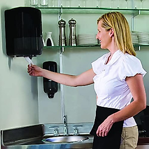 Tork Centerfeed Wall Mounted Dispenser White - M2 + Refill - Soft Centerfeed Hand Towel, Recycled, 6 x 600 Towels