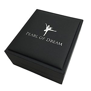 Pearl of Dream Perfect Love Open Heart [Large Size] Sterling Silver Pendant Necklace