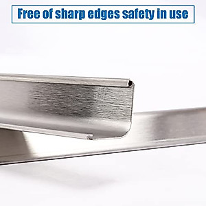 Uniflasy Grill Heat Plates Replacements for Charbroil Performance 463448021 463449021 463365021 5-Burner Grill 463351021 463352521 4Burner Gas Grill Stainless Steel Heat Shields Burner Covers 5Pack