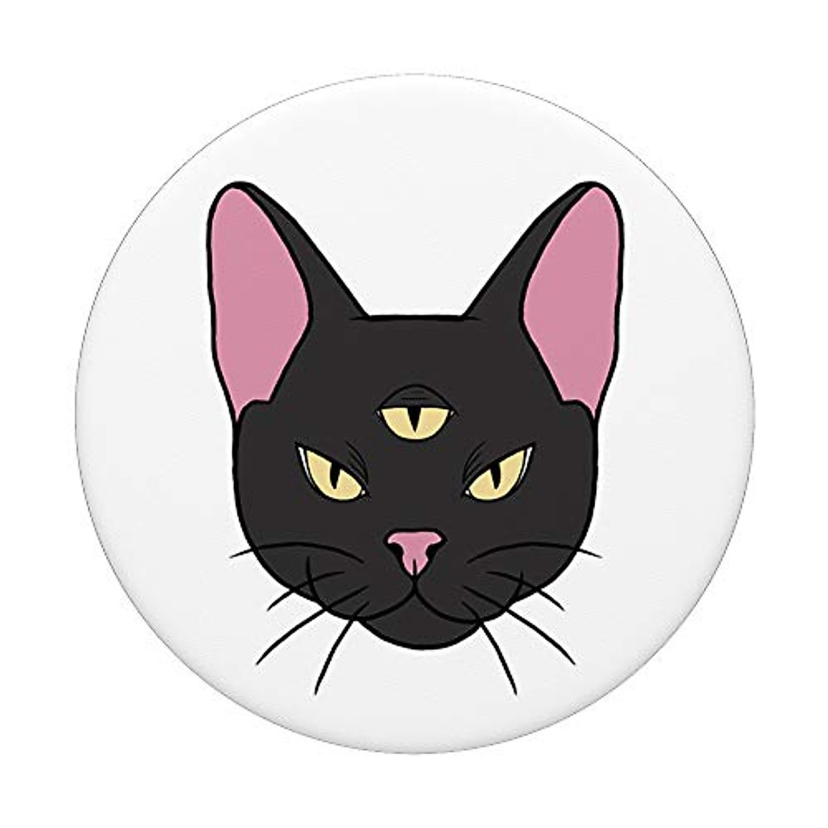 Lost Gods Third Eye Cat PopSockets PopGrip: Swappable Grip for Phones & Tablets