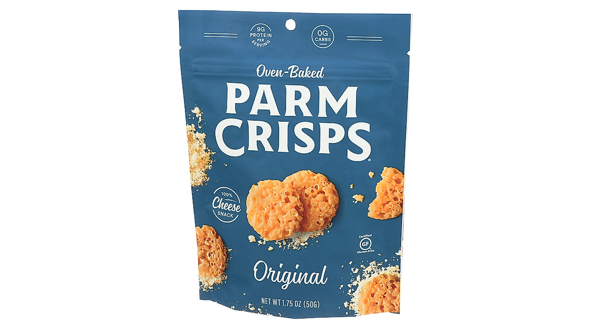 Parm Crisps Oven-Baked Original Cheese Snack - Gluten Free & Artisan